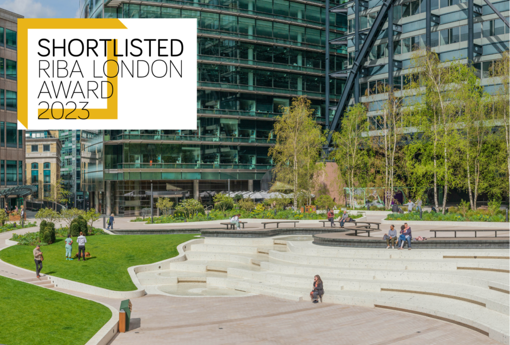 Maylim Exchange Square Shortlisted for the 2023 RIBA London Awards