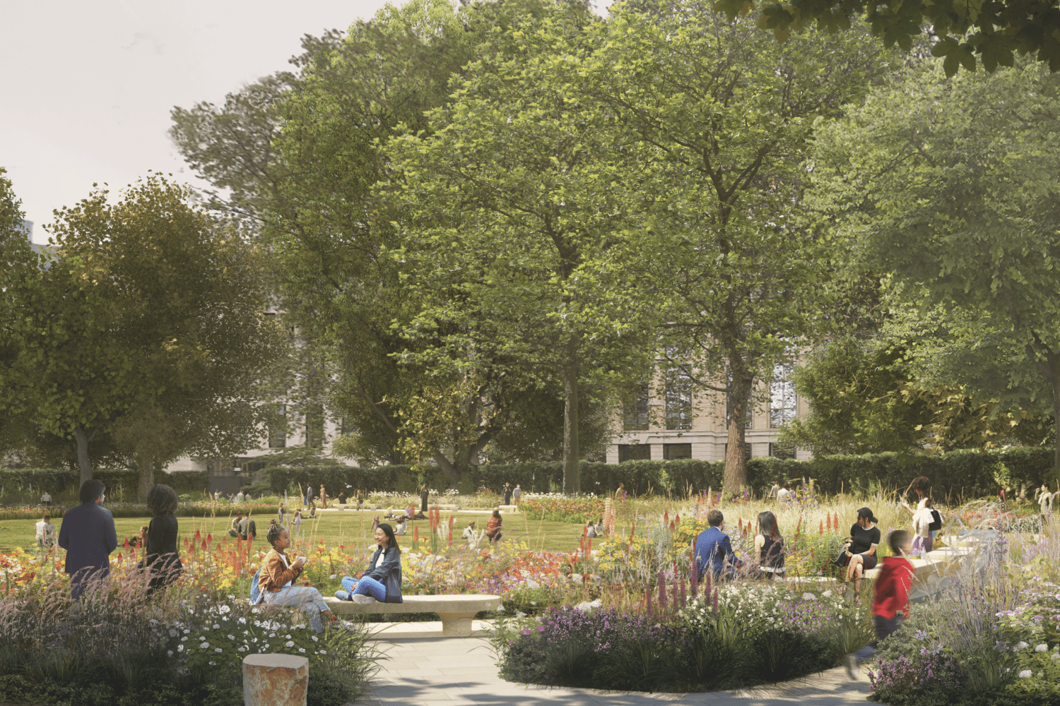 Maylim Maylim | News - Works Progressing at Finsbury Circus Gardens