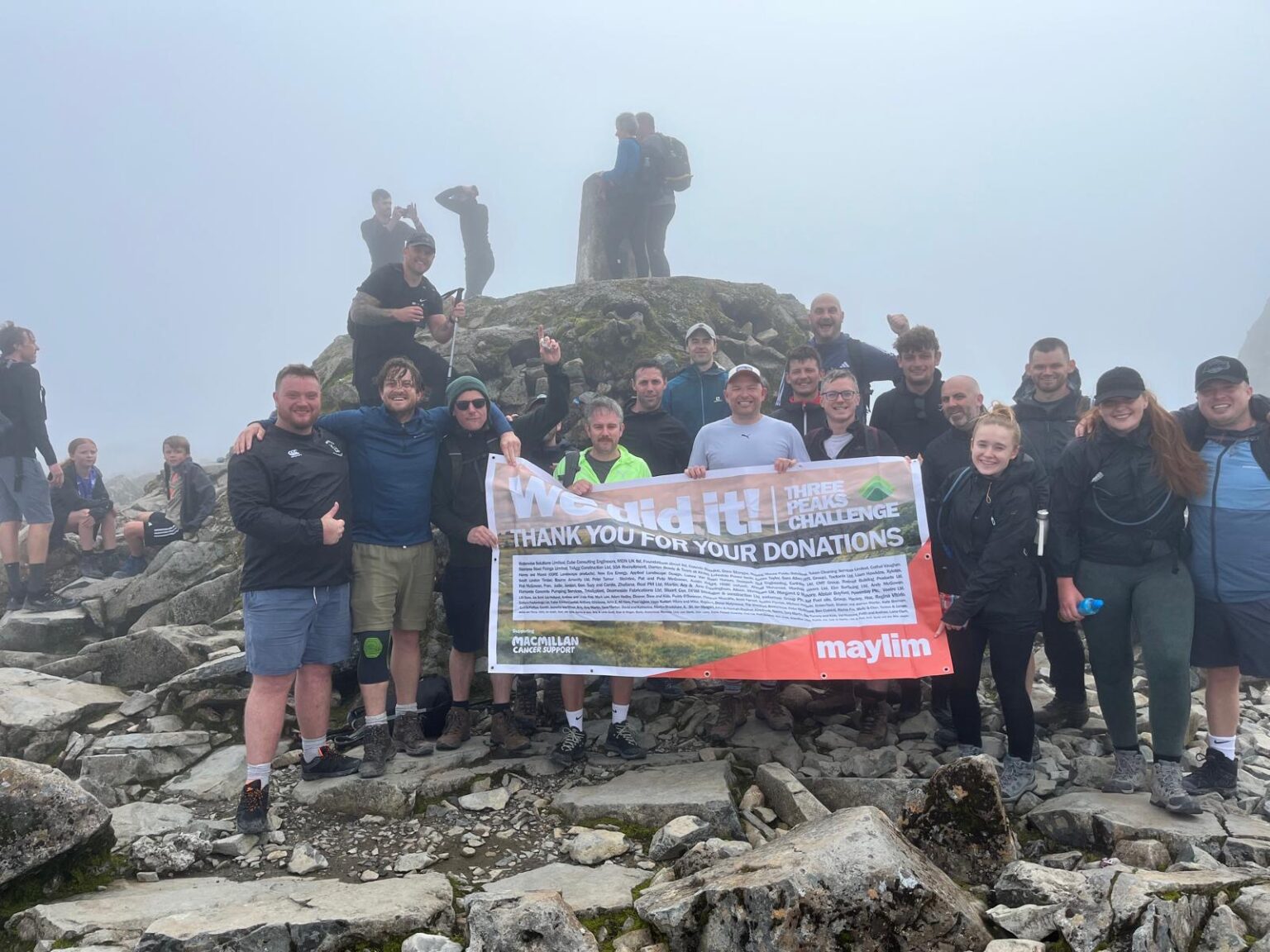 Maylim Maylim’s Mighty Climb: Conquering the Three Peaks for Macmillan ...